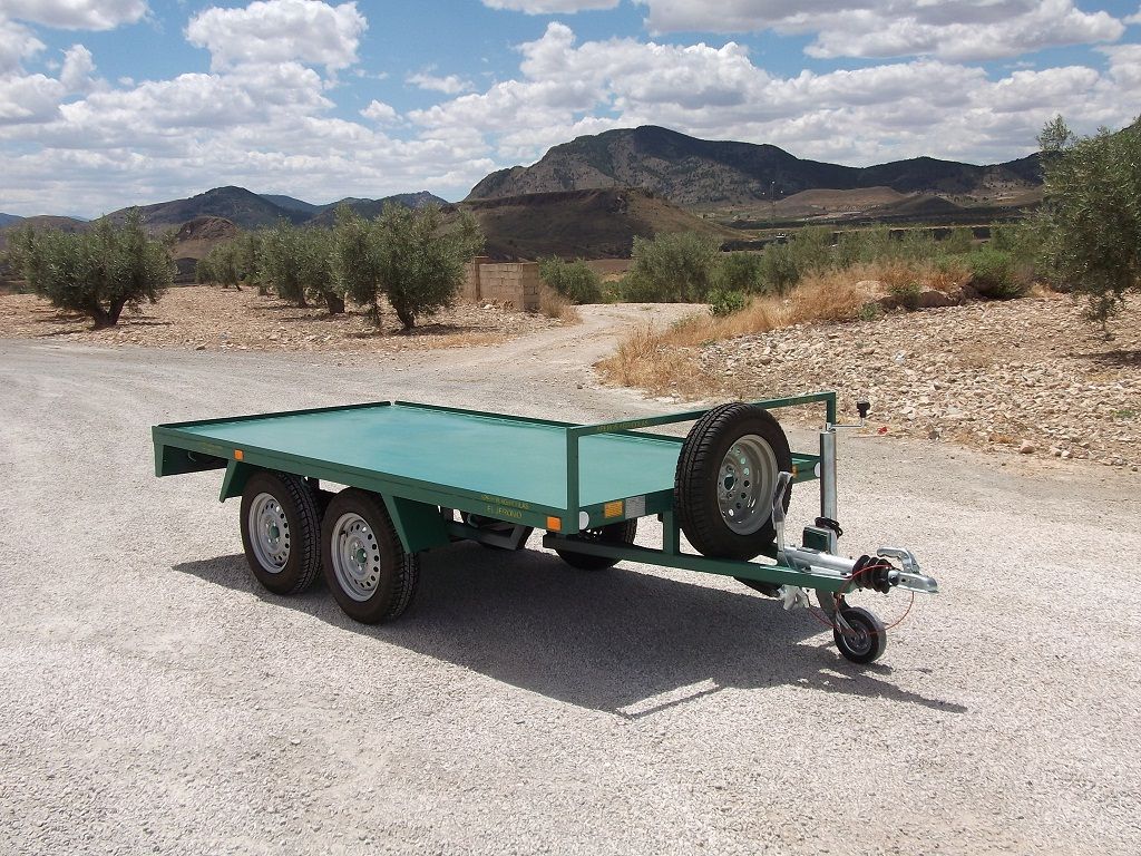 Remolque Plataforma Turismo 2 ejes